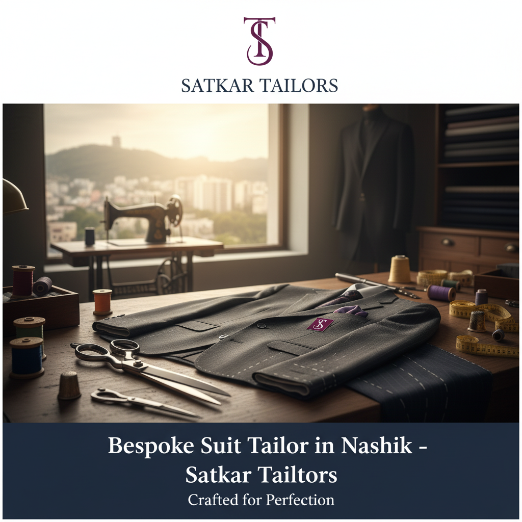 Best no.1 Bespoke Suit Tailor in Nashik – Satkar Tailors